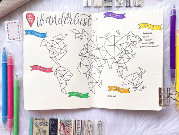 15 Travel Journal Layout Inspirations