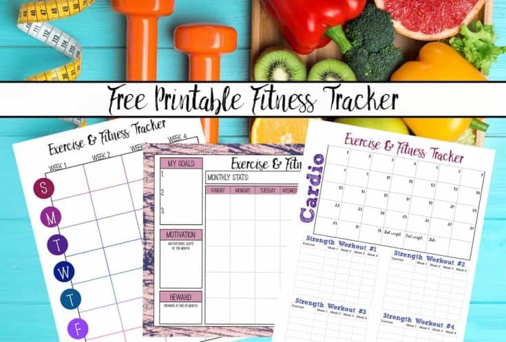 19+ Free Monthly Workout Tracker Printables