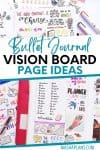 11 Vision Board Bullet Journal Page Ideas