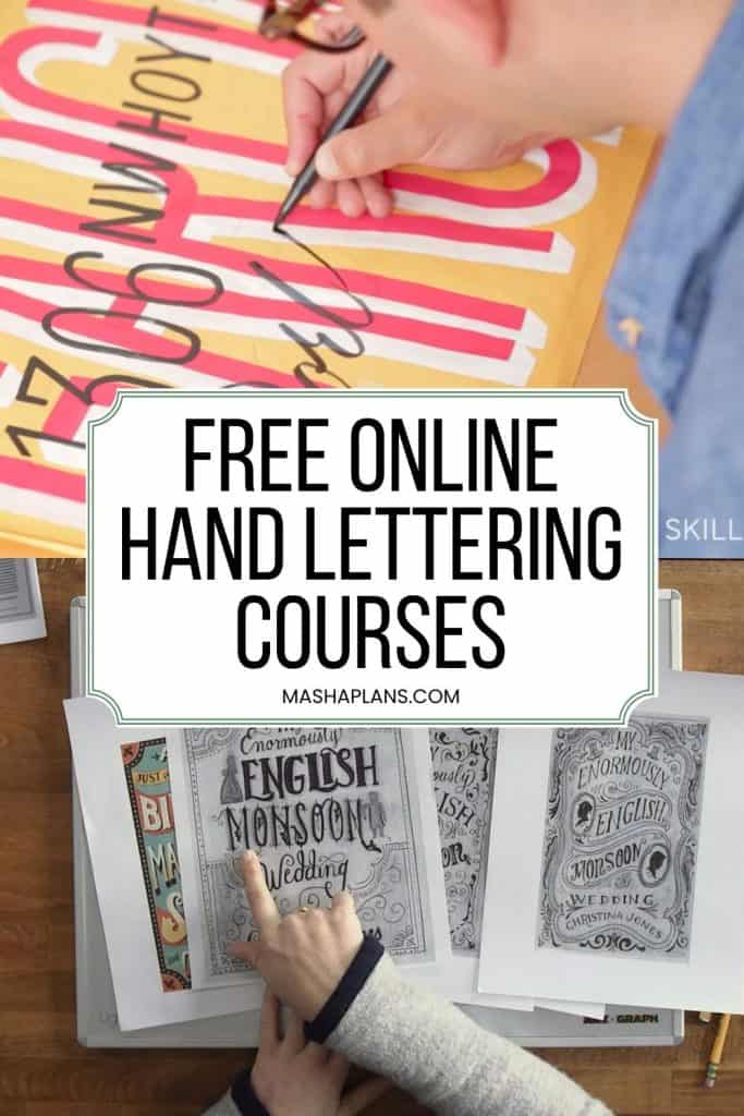 11 Free Online Hand Lettering Courses