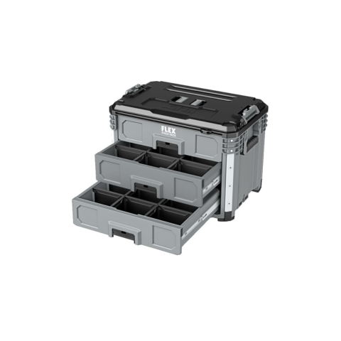 FLEX FS1105 Stack Pack 3-drawer Tool Box | OC Tool House