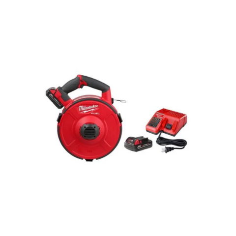 MILWAUKEE 2873A 22 M18 18V Fuel Angler 120 Ft. Steel Pulling Fish Tape Kit OC Tool House