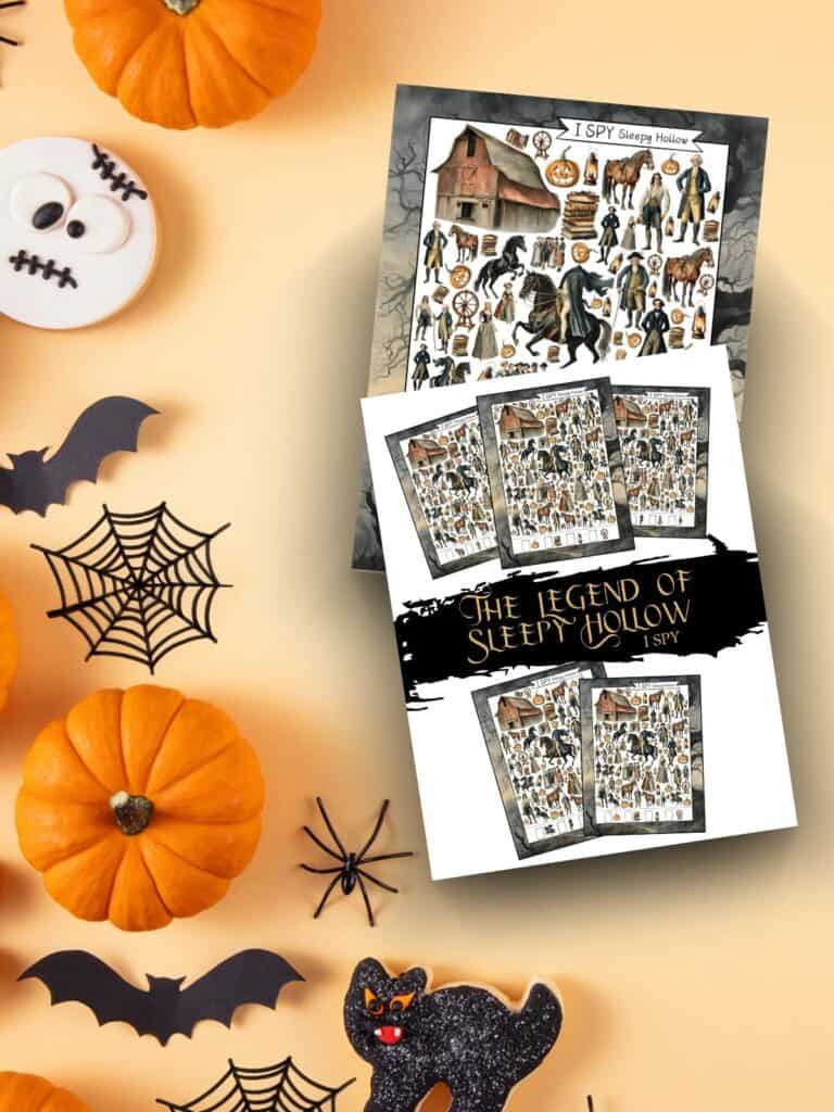 Sleepy Hollow I Spy Free Printables - Once Upon A Printable