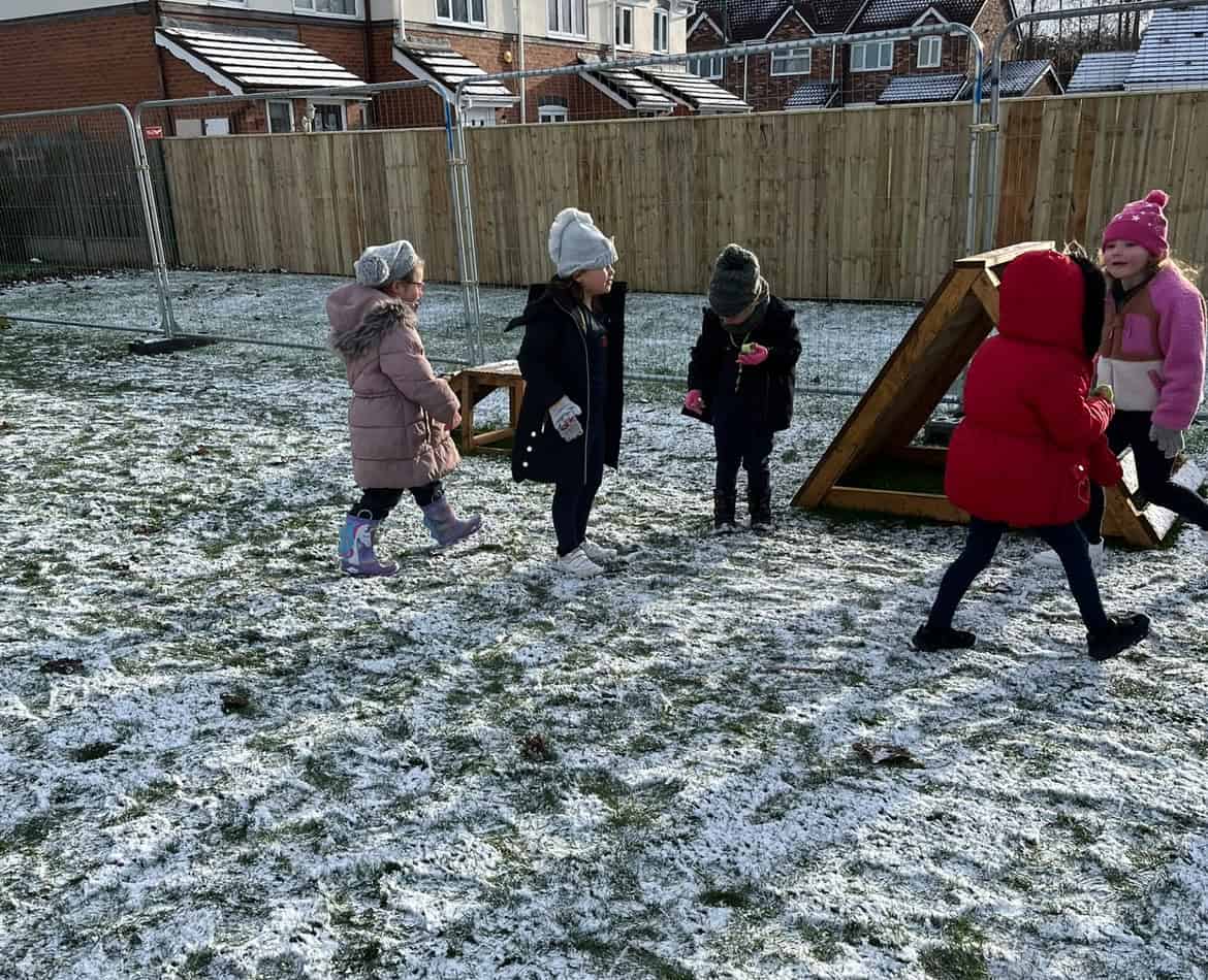 Fun in the snow - St. Aloysius Catholic Infant & Junior School