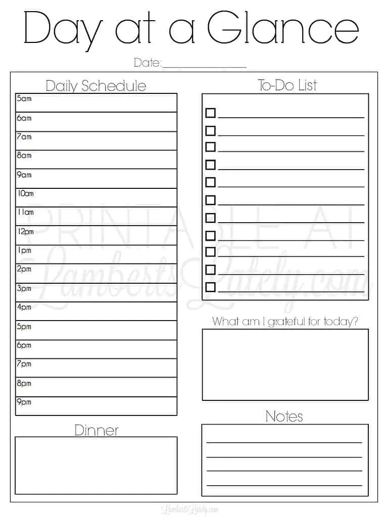 33 Free Printable To Do List Templates | Lamberts Lately