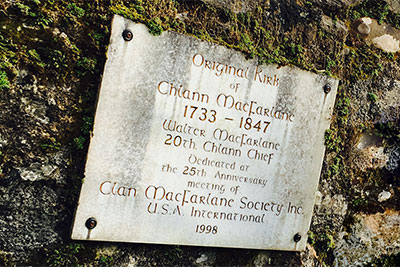 CLAN MACFARLANE ⋆ OFFICIAL CLAN MACFARLANE SITE