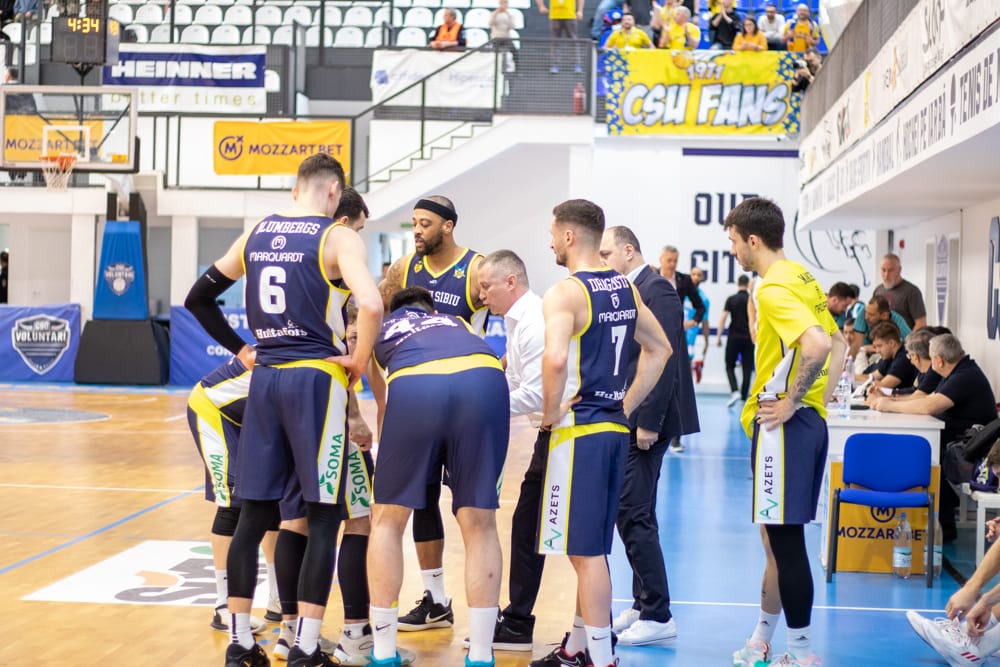 CSU pierde al doilea joc cu Voluntari - Urmează două meciuri la Sibiu ...