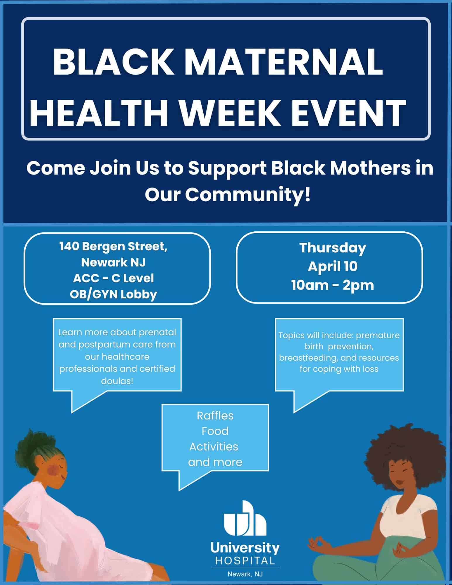 Black Maternal Health Week Recognition - University Hospital