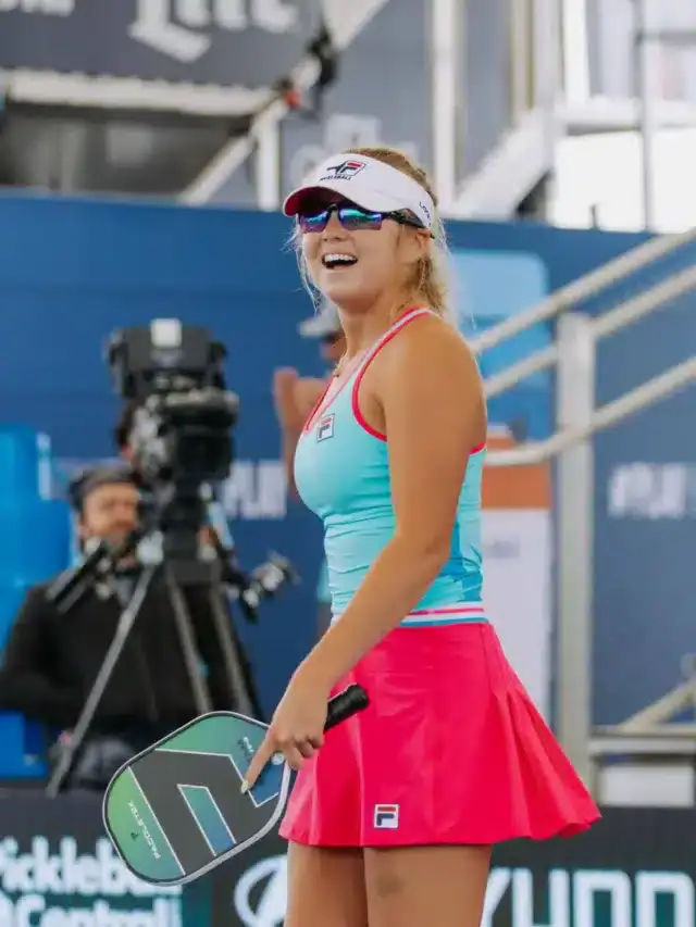 Famous Anna Leigh Waters: World's Number 1 Pickleball Player