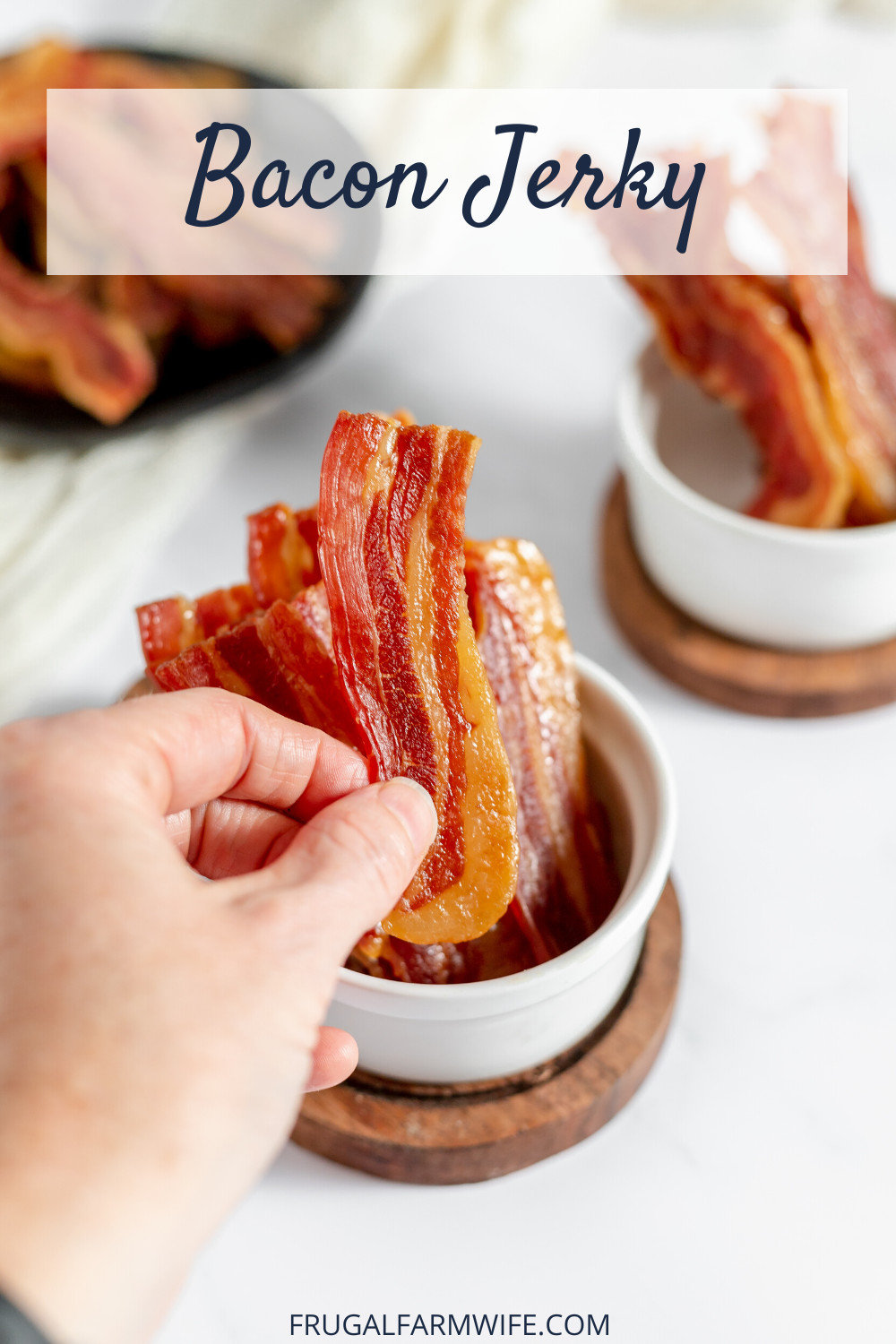 how to make bacon jerky without a dehydrator