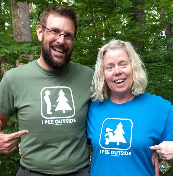 How to Pee Like a Guy While Camping Without a Bathroom