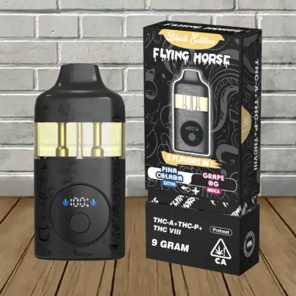 FLYING HORSE 2.5G CARTS THCA – 3BB Distributors