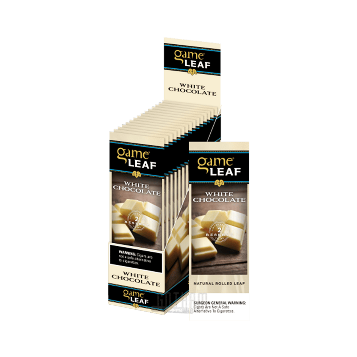 GAME LEAF 5/3.79 WHITE CHOCOLATE – 3BB Distributors