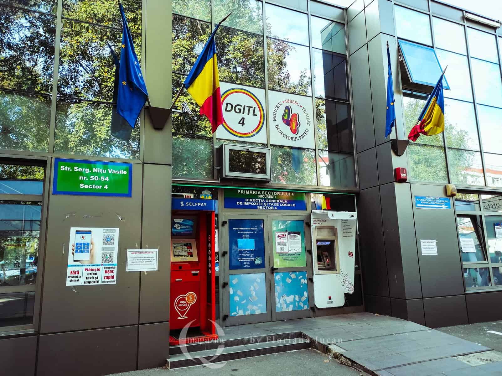 Toate casieriile de Impozite și Taxe Locale Sector 4 se închid de luni