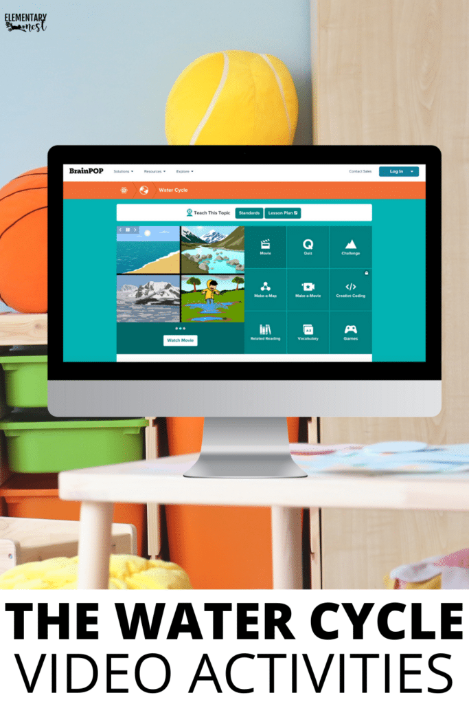 5 Great Water Cycle Activities And Lessons, Labeling The Water Cycle