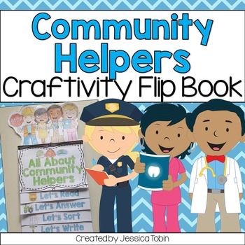 Community Helpers Flip Book