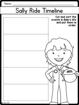 Sally Ride Biography Pack