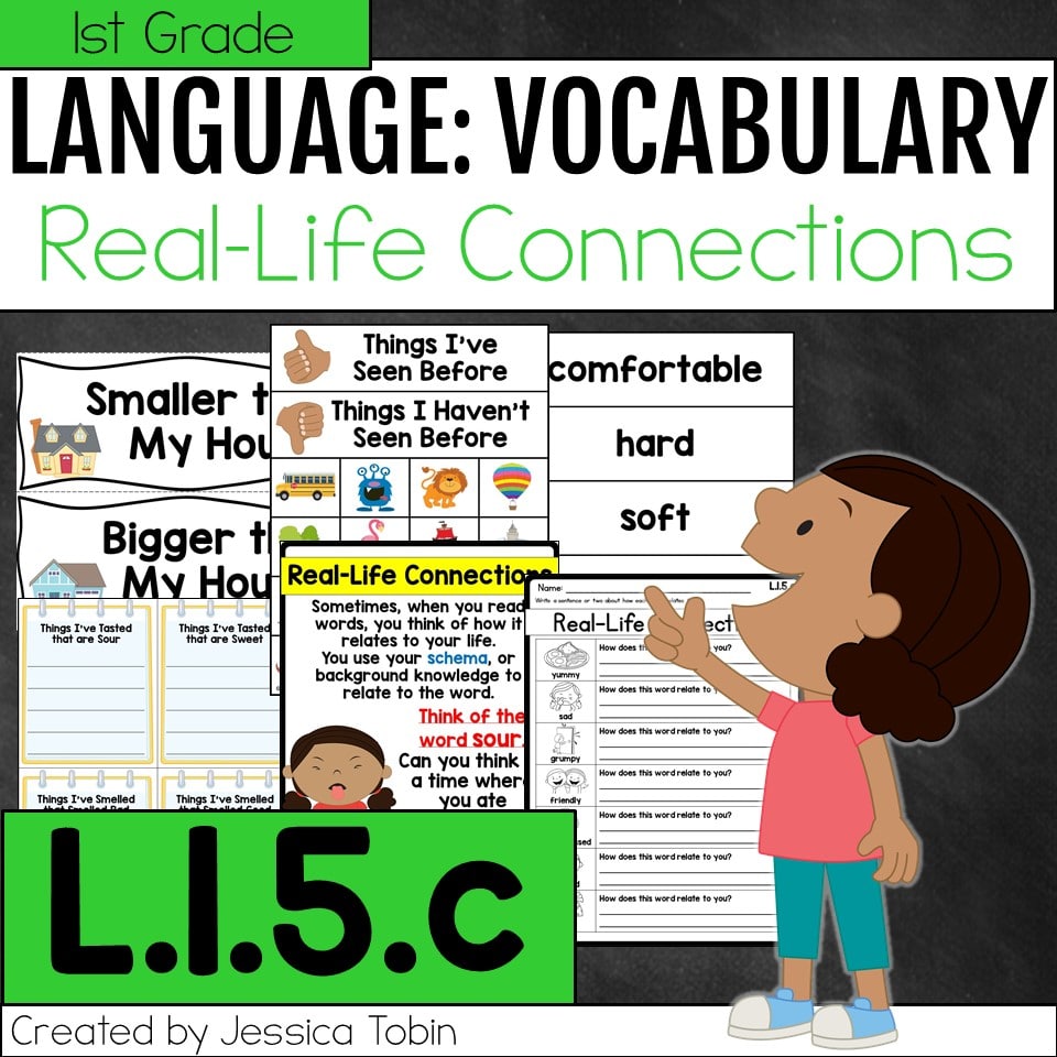 L.1.5.c Real World Connections In Vocabulary