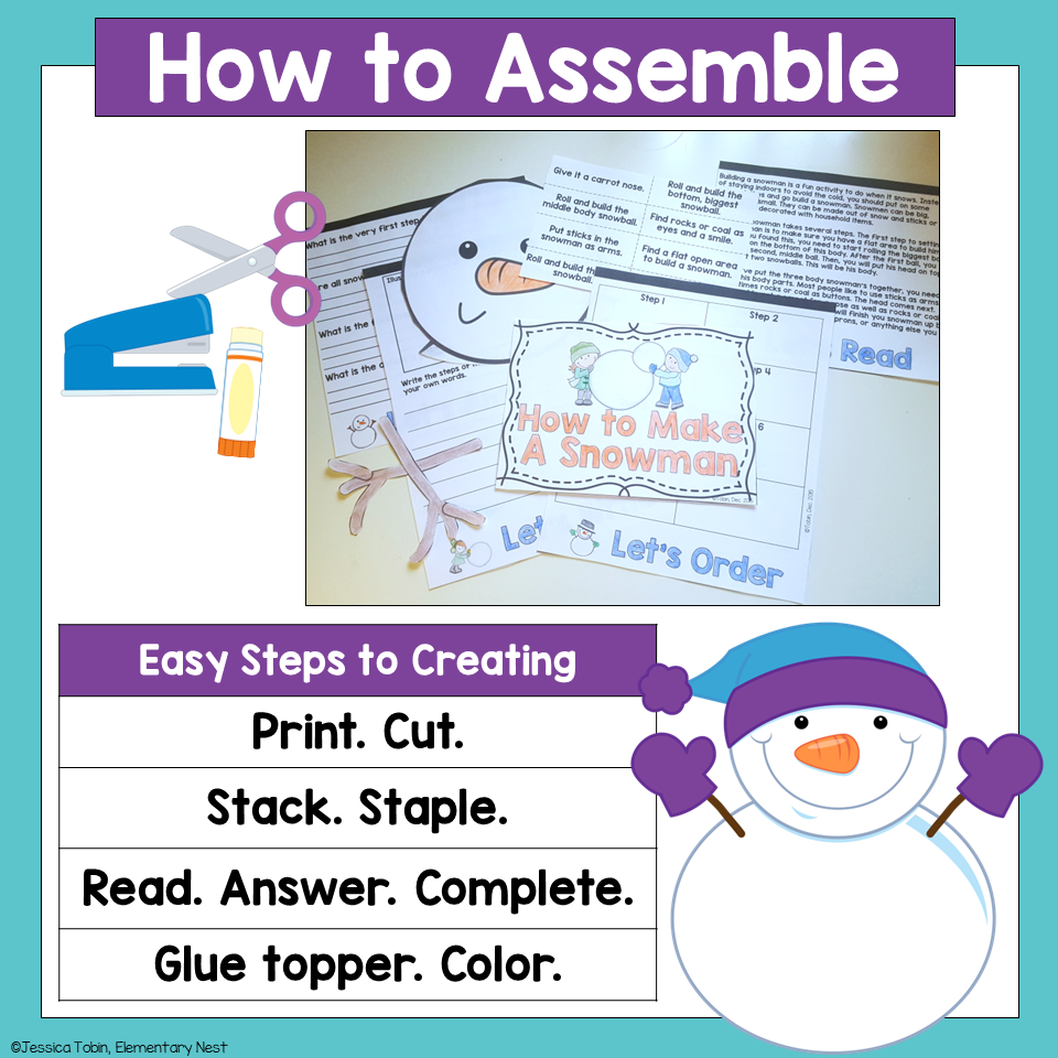 Snowman Flip Book