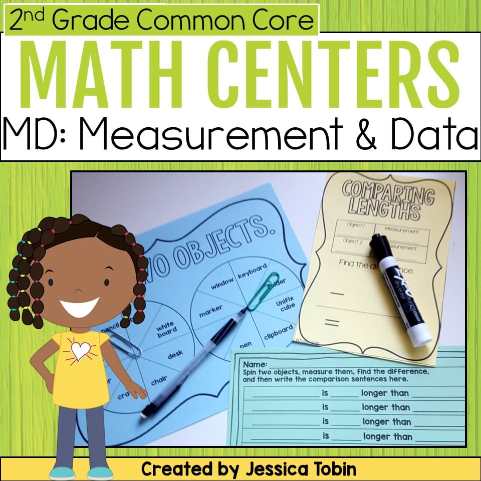 2nd Grade Measurement And Data Math Centers