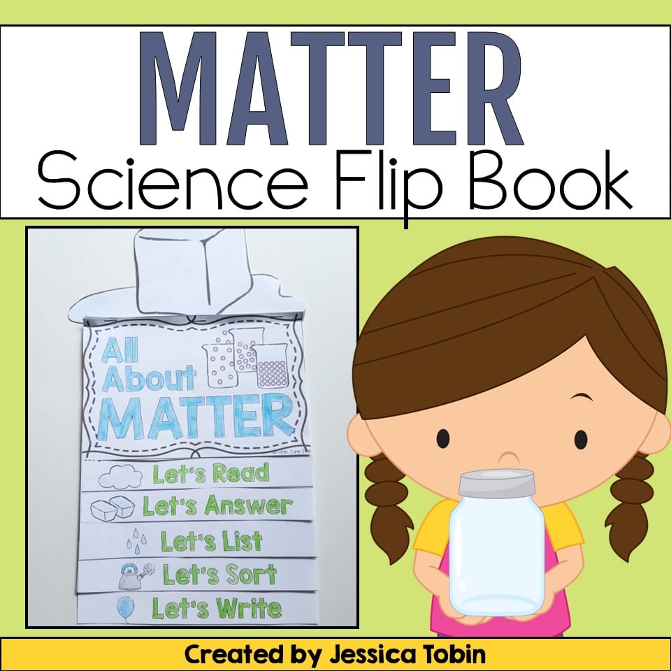 States Of Matter Flip Book For Kids Science Activities