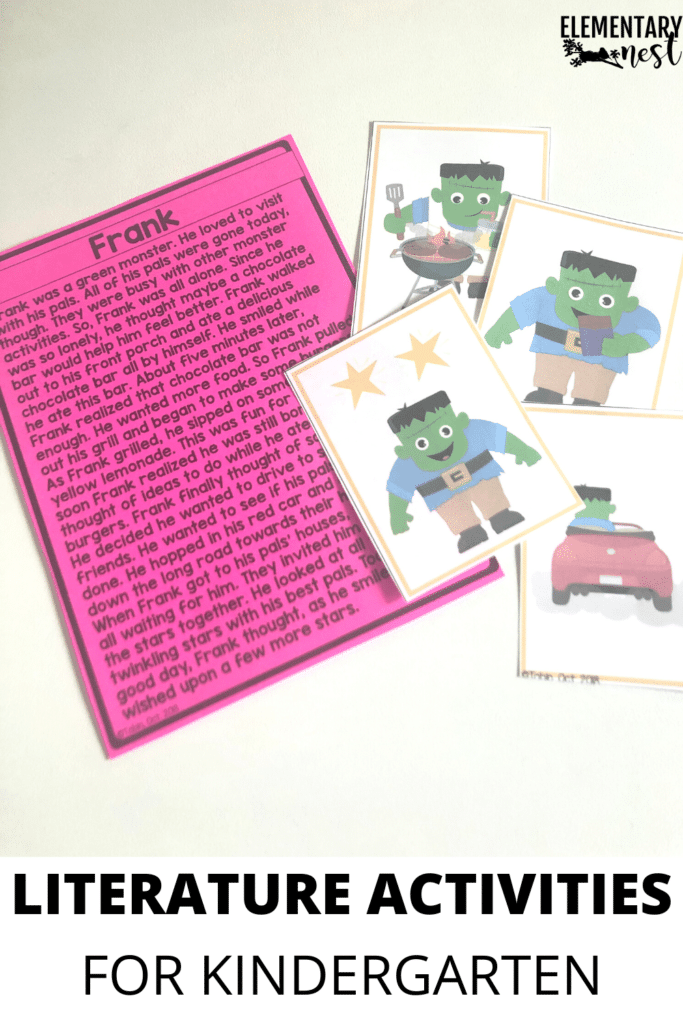 Teaching Literature Skills In Kindergarten