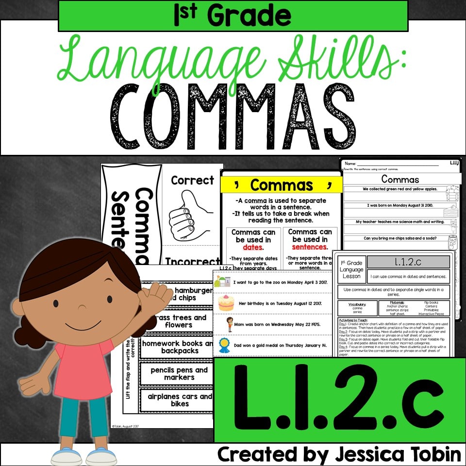 Teaching Commas To Students