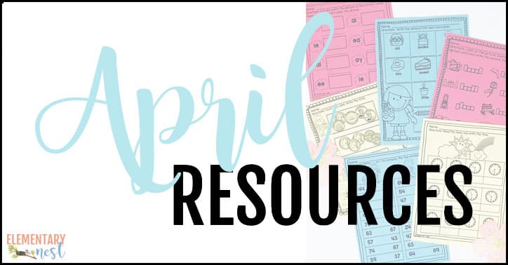 April And Spring Teaching Resources (with A FREEBIE)