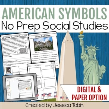 American Symbols Worksheets And Activities