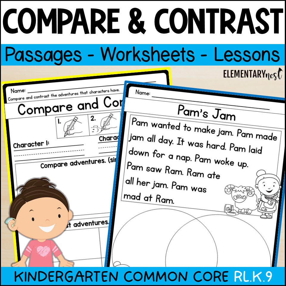 4 Engaging Compare And Contrast Anchor Charts