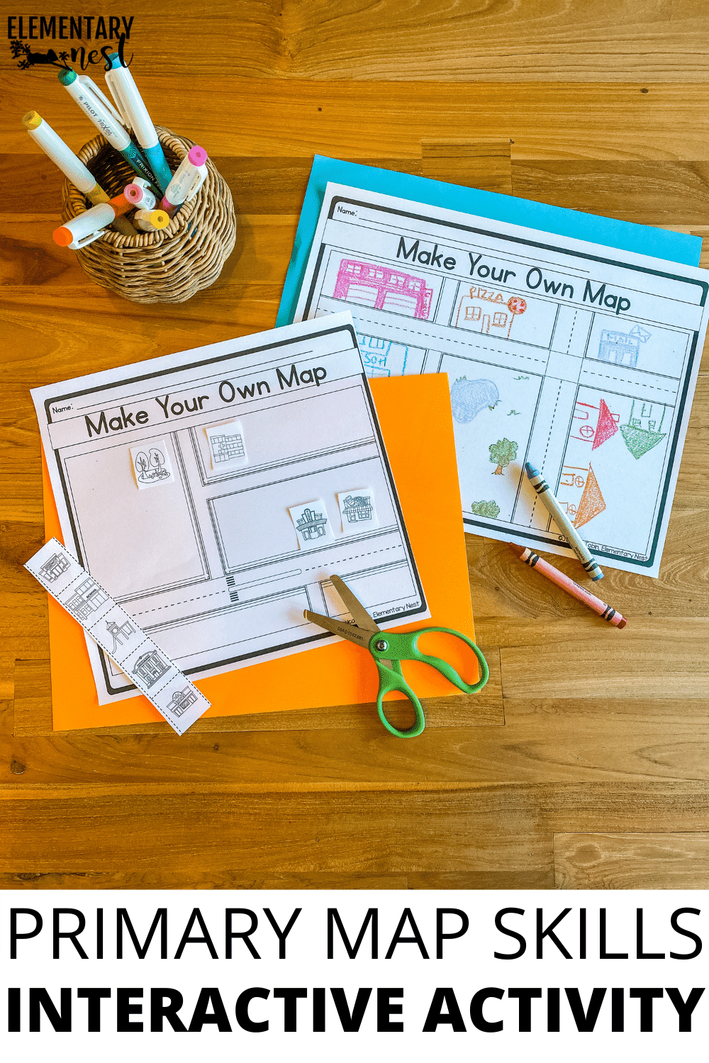 Reading Maps Activities: Worksheets To Teach Map Skills