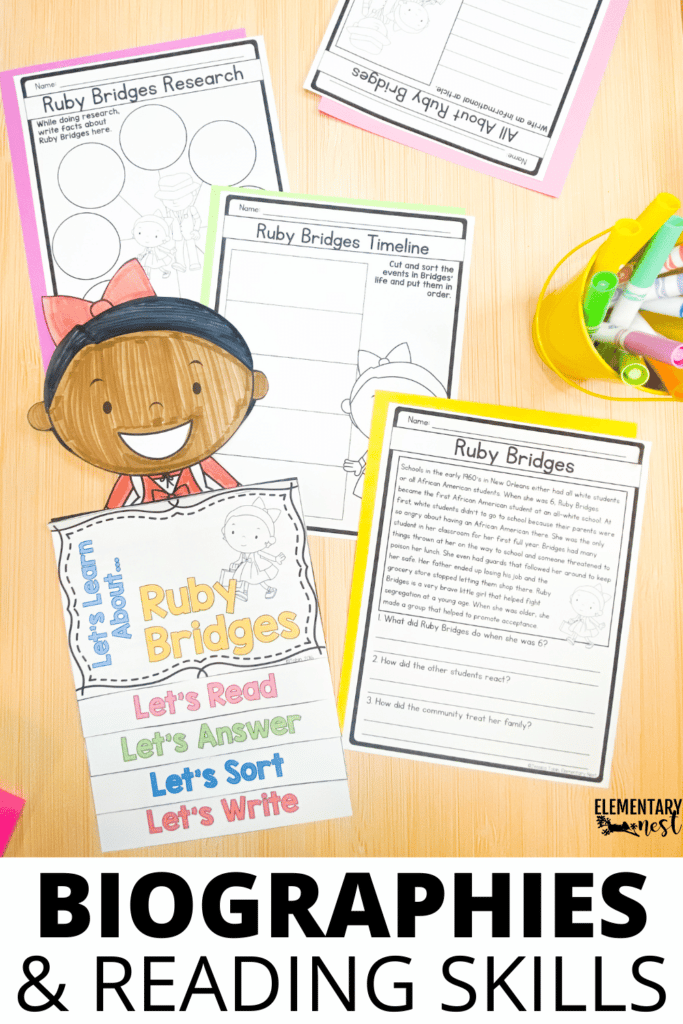 How To Use Biographies In Your Reading & Writing Lessons