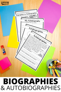 How To Use Biographies In Your Reading & Writing Lessons