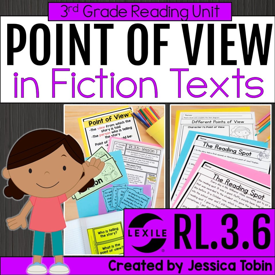 3 Anchor Charts For Your Point Of View Lessons
