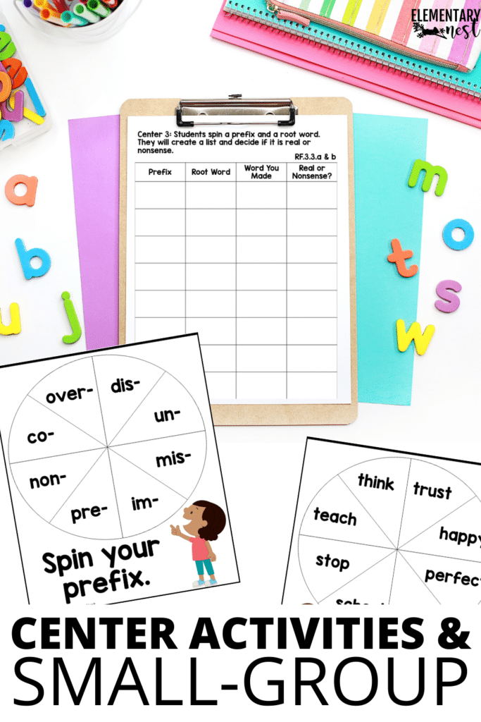 Assessment & Skill Activities: Prefix, Suffix, And Root