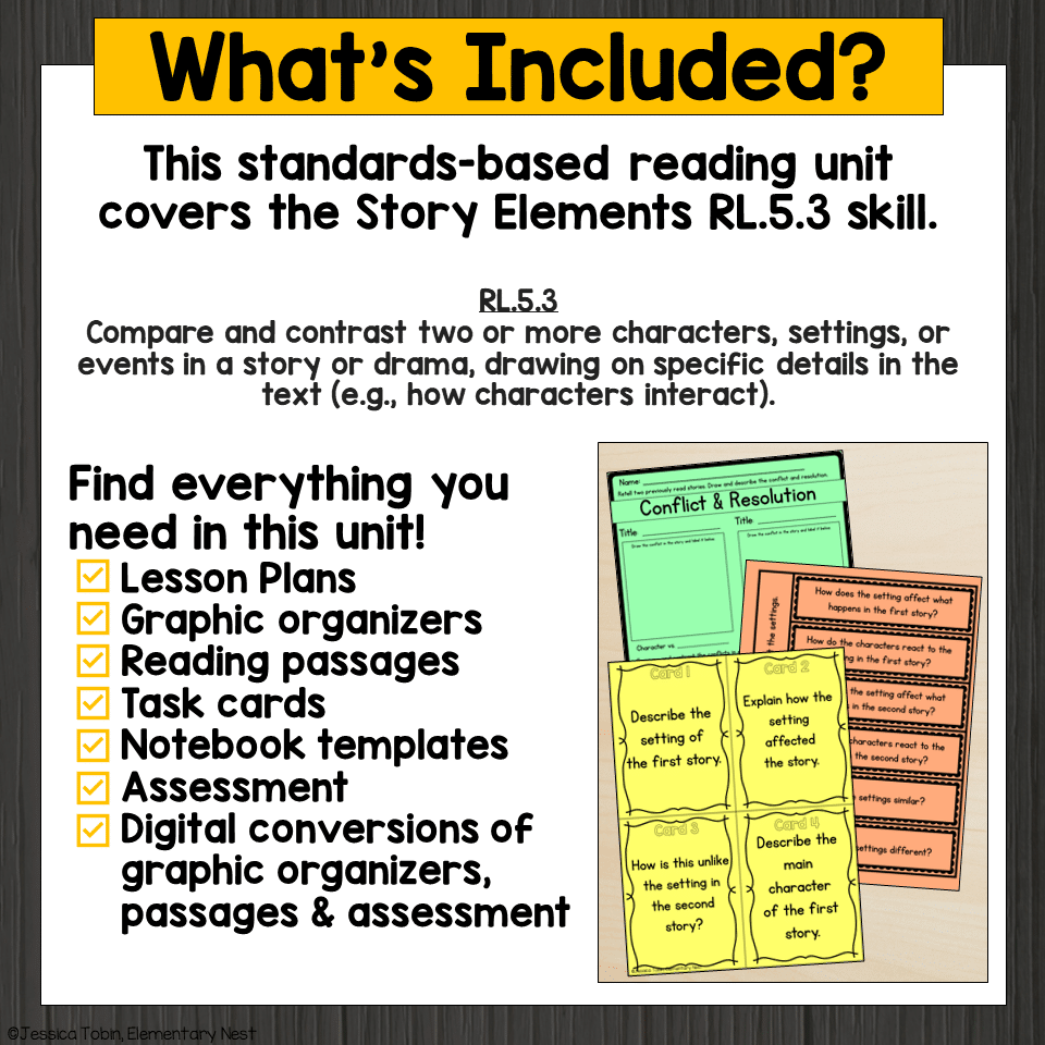 RL.5.3 Comparing Story Elements