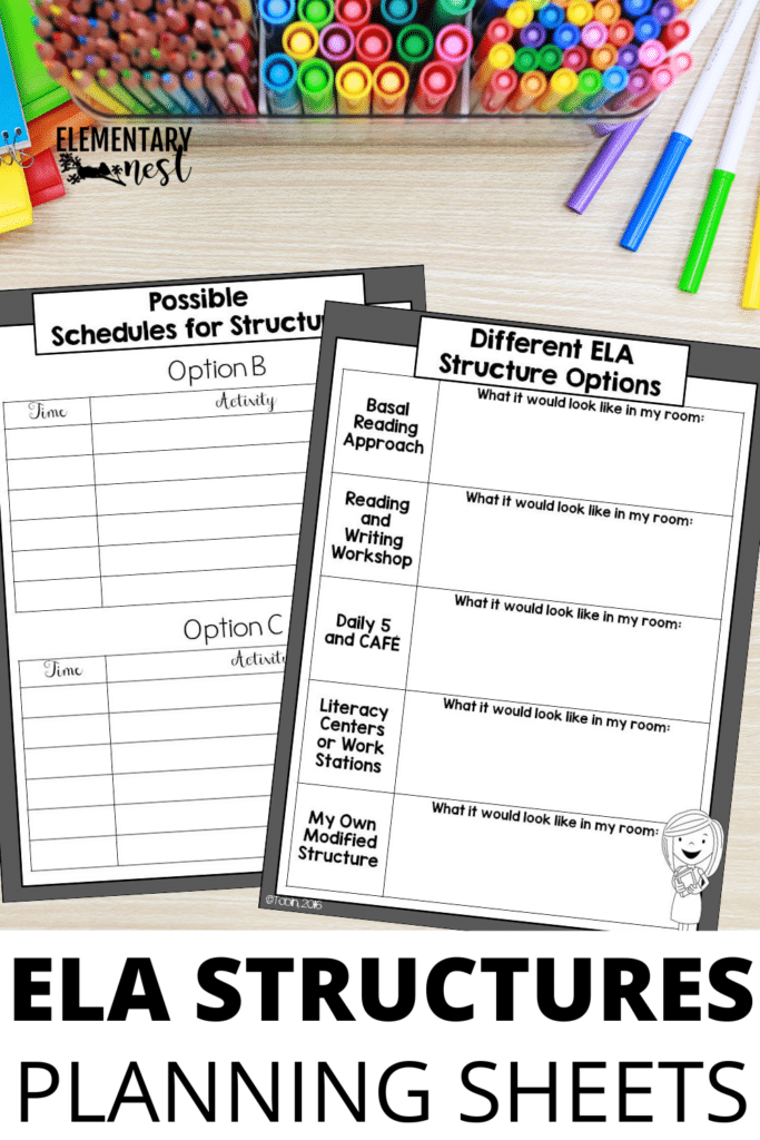 5 ELA Literacy Block Structures & Schedule Ideas