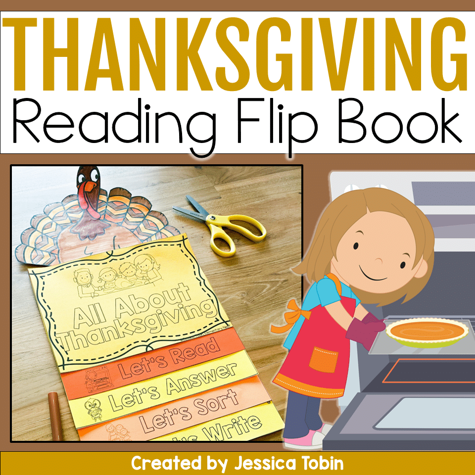 Thanksgiving Reading Flip Book