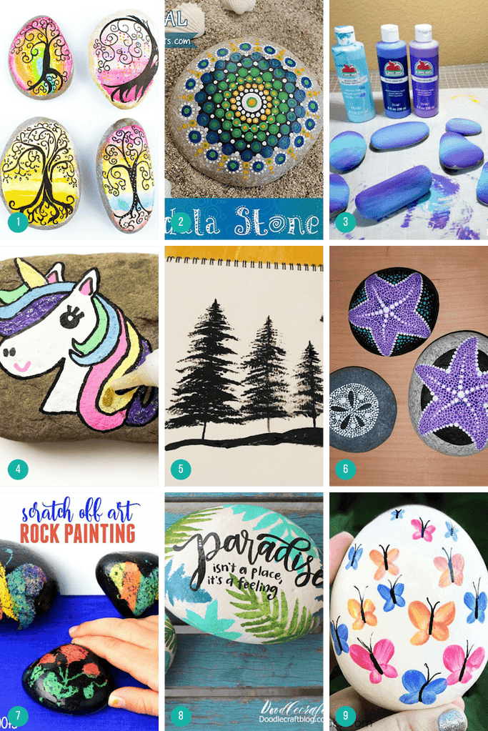 16 Easy Rock Painting Techniques To Improve Your Skills