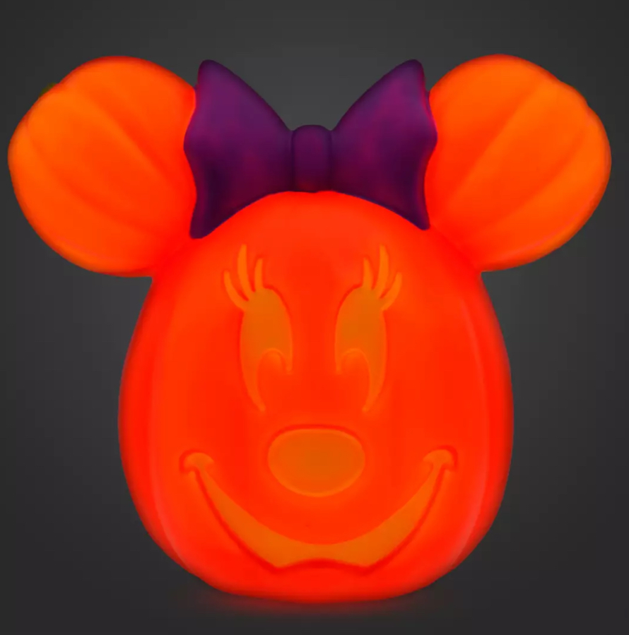 Disney Store Unveils New Mickey and Minnie Light Up Pumpkins for Halloween!