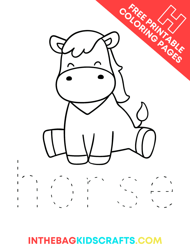 free printable 4 h coloring pages