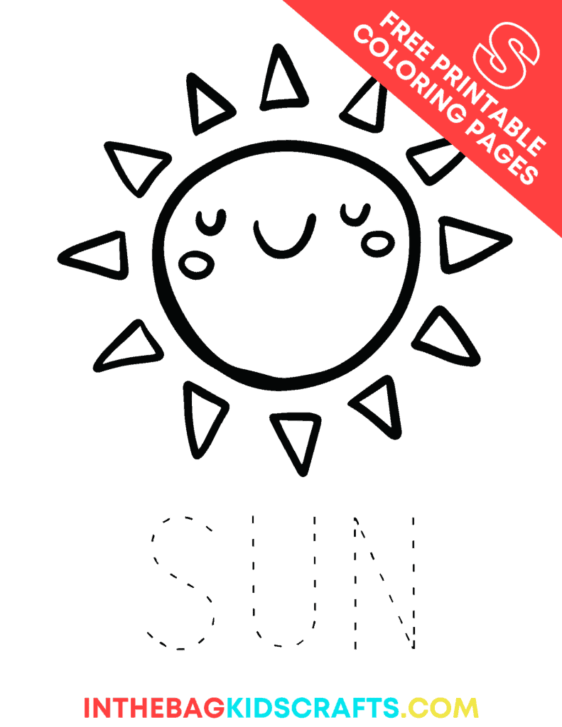 letter s coloring pages