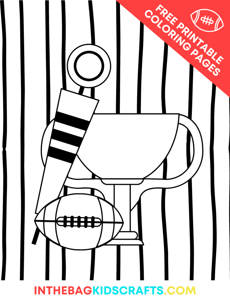 football coloring pages free printable