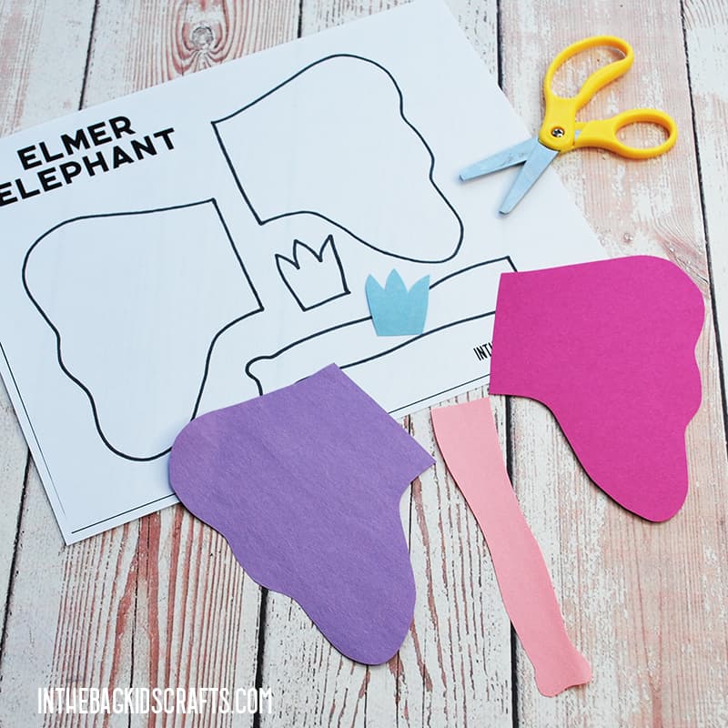 how to draw elmer elephant