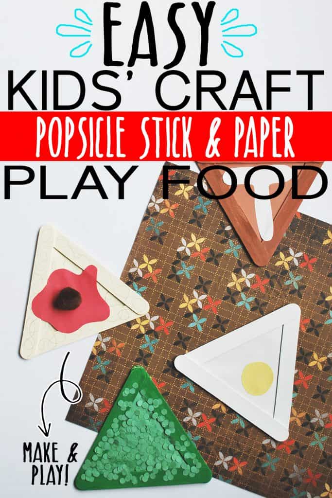 Paper Food Crafts • In the Bag Kids' Crafts