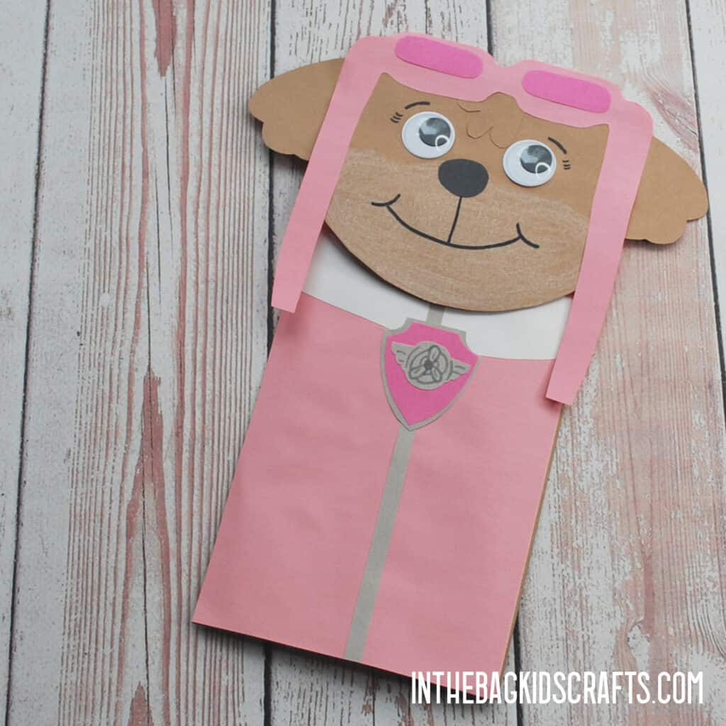 Inspired Paw Patrol Paper Crafts • In the Bag Kids' Crafts