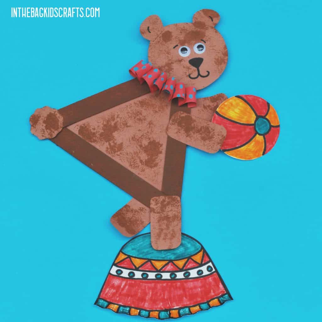 DIY Circus Themed Crafts for Kids (Free Printable) • In the Bag Kids ...