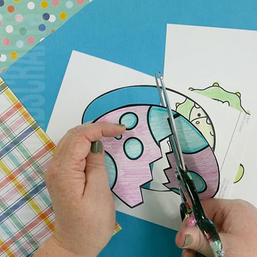 Fun Interactive Dinosaur Egg Craft (Free Printable) • In the Bag Kids ...