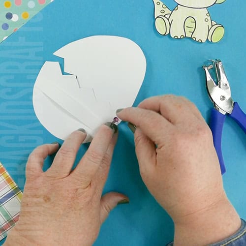 Fun Interactive Dinosaur Egg Craft (Free Printable) • In the Bag Kids ...