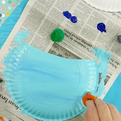 Paper Plate Fish Bowl Craft for Kids (Free Printable) • In the Bag Kids ...